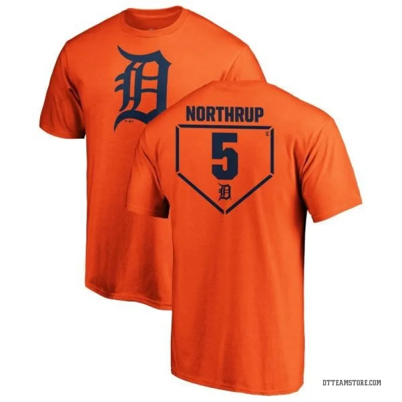 Jim Northrup T-Shirt | Authentic Detroit Tigers Jim Northrup T-Shirts ...