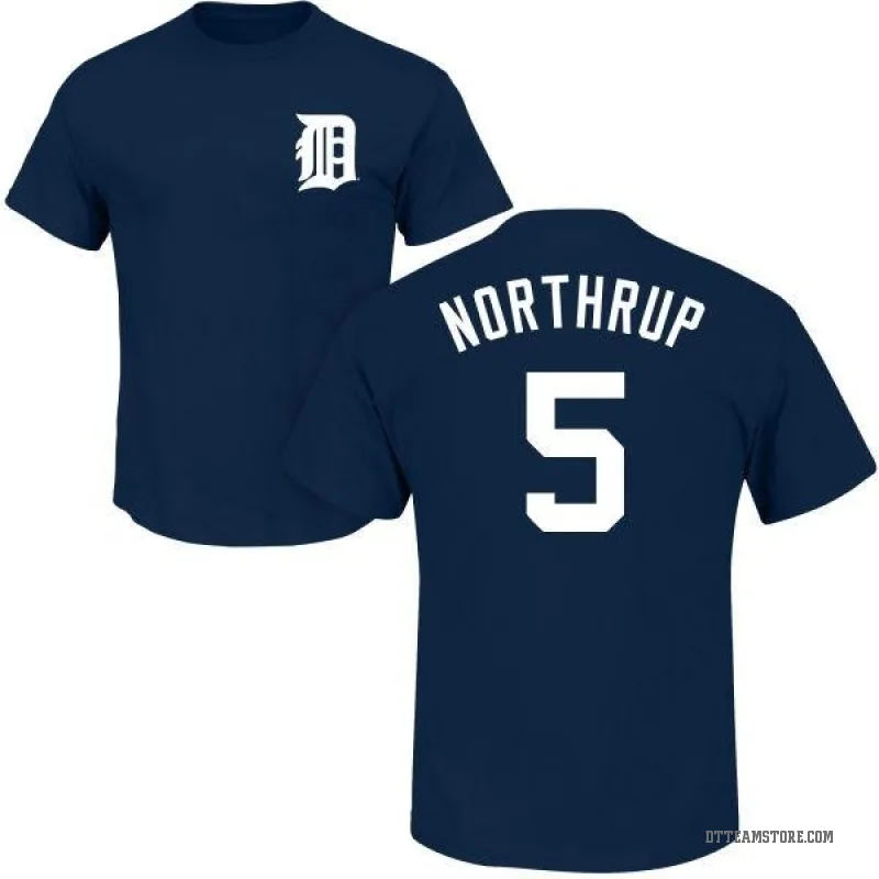 Jim Northrup T-Shirt | Authentic Detroit Tigers Jim Northrup T-Shirts ...